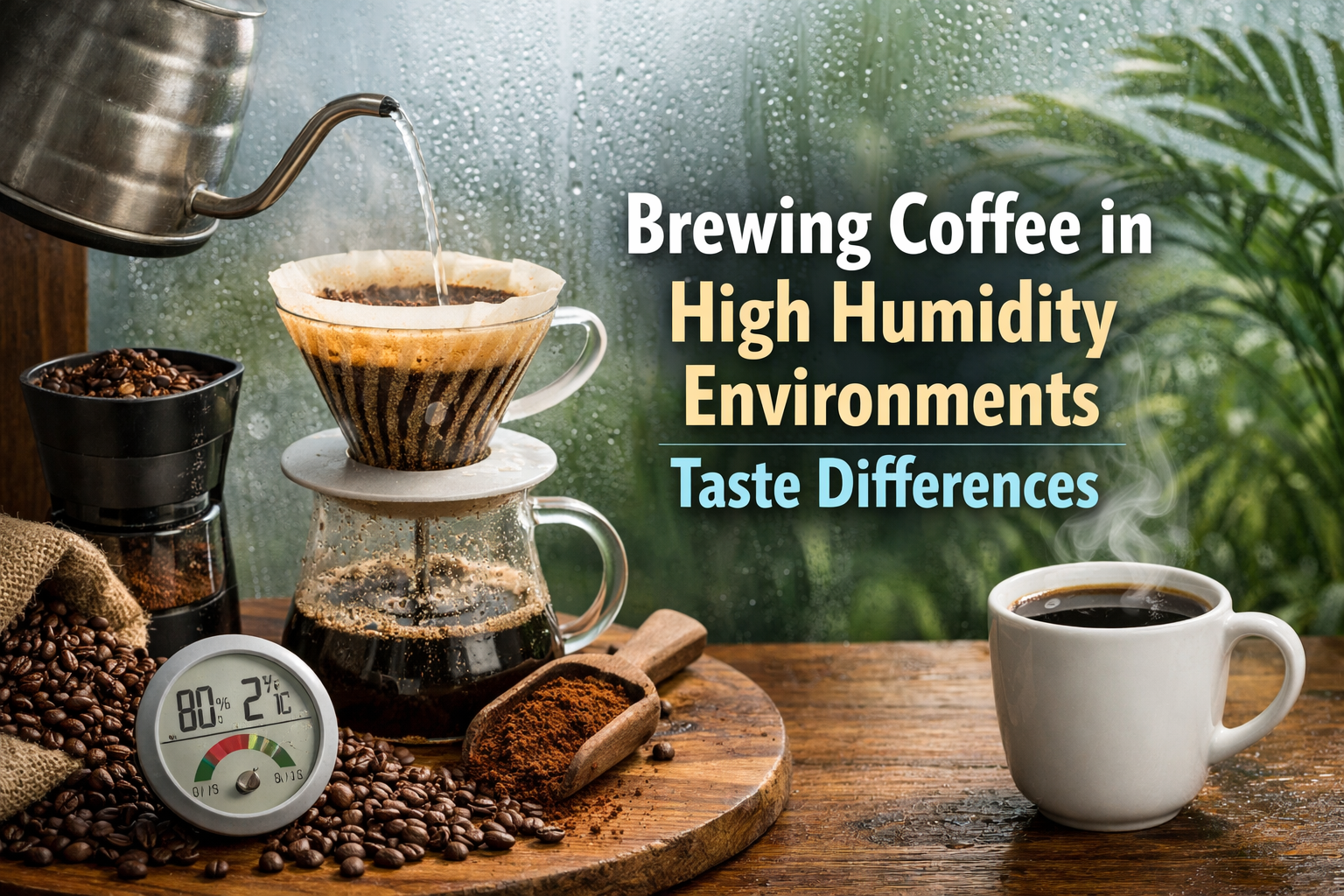 Brewing coffee in high humidity environments taste differences - Coffee ...